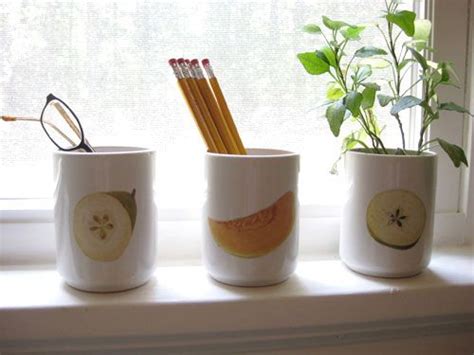 Diy Fruit Planters And Plates
