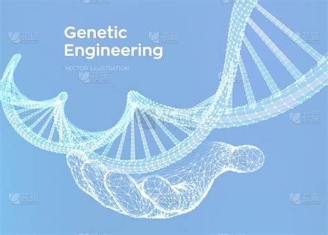 脱氧核糖核酸绘画插图手铁丝网概念建筑结构dna测序科学实验矢量接线框