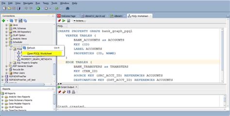 Property Graphs In SQL Developer Release 23 1 DB Exam Study