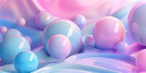 Premium Photo A Colorful Display Of Small Shiny Round Objects With A