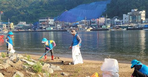 경북 바닷가 쓰레기 7천500t 수거한다환경지킴이 115명 투입