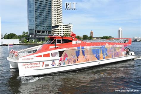 เรือด่วนเจ้าพระยาธงแดงติดแอร์ พร้อมบริการท่าเรือนนทบุรี สาทร เชื่อมรถไฟฟ้า 3 จุด Blt Bangkok