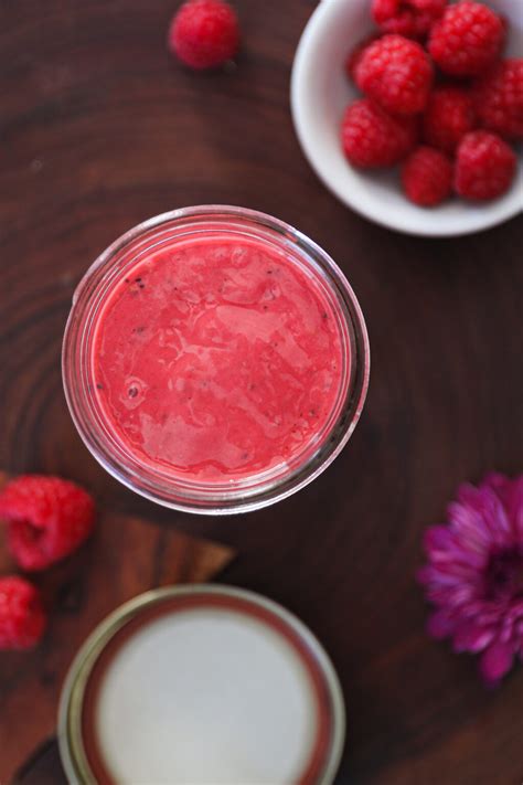 5 Minute Creamy Raspberry Dressing No Vinegar Desi~licious Rd