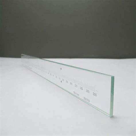 Calibration Glass Scaleoptical Linear Ruler Optry Tech Coltd