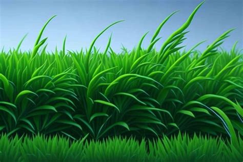Premium Photo Natural Fresh Green Grass Cut Out Backgrounds 3d Rendering