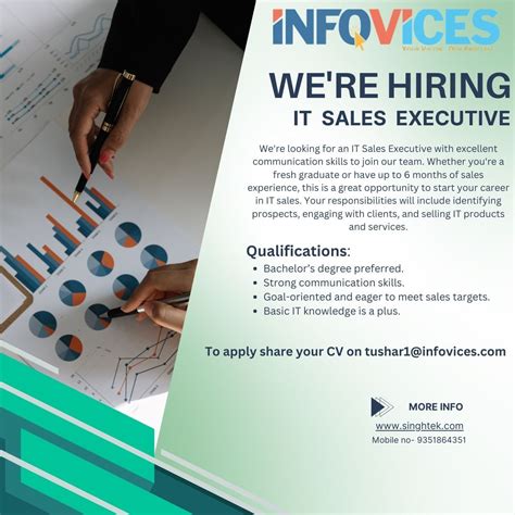 Calling Out All The Freshers Join Our Team As An It Sales Executive