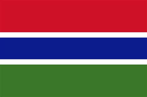 Free High Quality Gambian Flag Vector For Creative Design