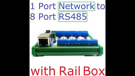 Ethub18 1xnetwork To 8xrs485 1 8 Port Industrial Gateway Serial Server Rj45 To Rs485 Hub