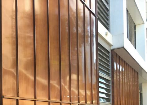 Euroclad Copper Standing Seam Cladding Standing Seam Cladding Copper