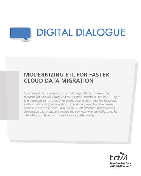 white paper tdwi digital dialogue