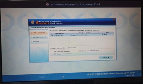 Windows Password Recovery Tool Professional Live CD WinClub