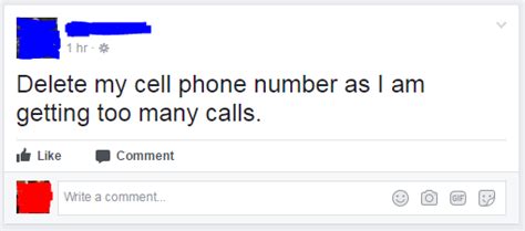 Delete My Cell Phone Number R Oldpeoplefacebook
