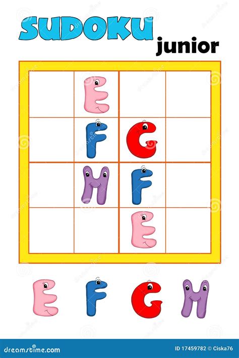 Game 81 Sudoku 3 Stock Illustration Illustration Of White 17459782