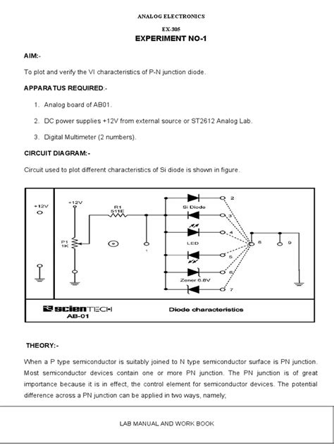 ex 305 pdf field effect transistor bipolar junction transistor