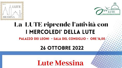 Tornano i corsi della Libera Università della Terza Età Messinawebtv
