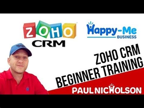 Zoho CRM Beginner Training Tutorial Introduction YouTube