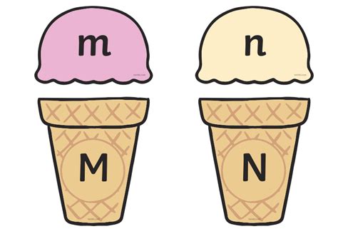 도안공유 6 아이스크림 알파벳 대소문자 매칭게임