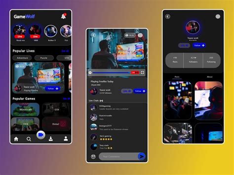 Game Wolf Game Live Streaming Design In 2025 Live Streaming App