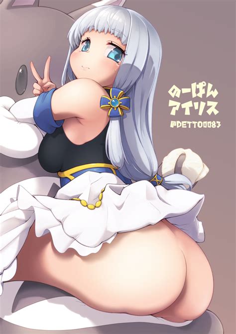 Rule 34 Ass Blue Hair Cyan Eyes Deto Iris Shironeko Project Looking