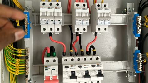Db Dressing In Dubai Single Phase Db Dressing Electrical Db Work In Dubai Youtube
