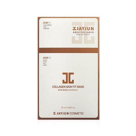 Маска для упругости кожи Jayjun Collagen Skin Fit Mask ┃ BonVivant