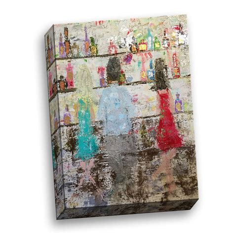 Hidden Meaning Bar Scene Amber Ivey Fine Art