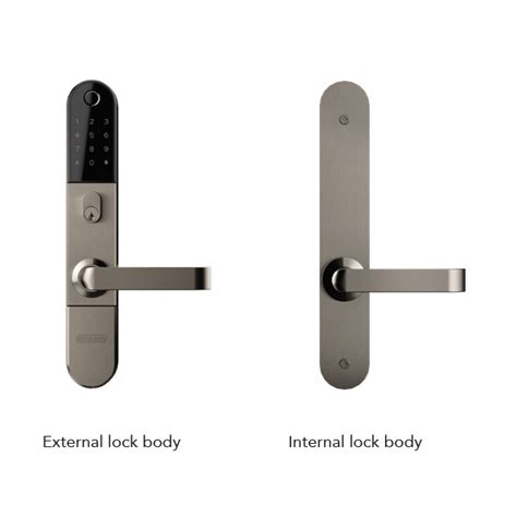 Schlage Omnia 990 Smart Mortice Lock Fingerprint Keypad Ble Satin Silver