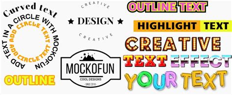 👉 Free Text Editor And Text Design Online Mockofun 😎