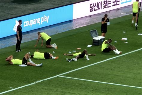 Photos Conte Orders Gruelling Spurs Pre Season Training Routine