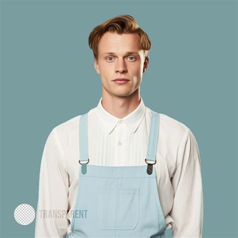 Premium Psd Teen Age Nordic Blonde Man Isolated Background