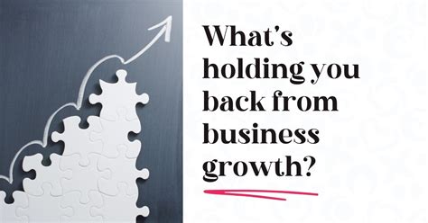 Whats Holding You Back From Business Growth S38 Business Management