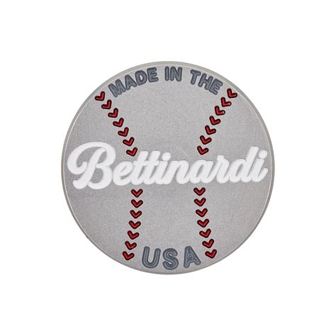 Bettinardi X Rawlings Baseball Marker W Leather Inlay Bettinardi