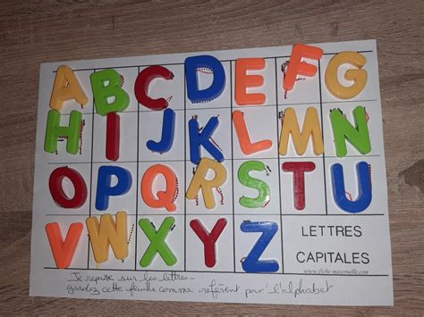 alphabet Blogue de continuité pédagogique