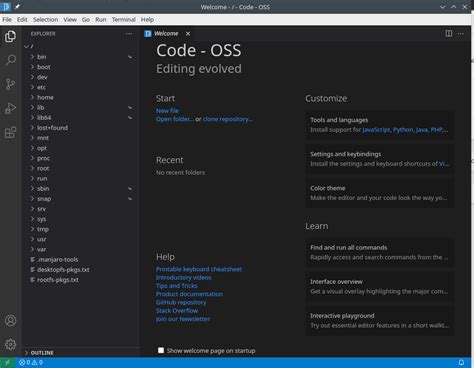 linux how to add open with vscode to context menu in manjaro