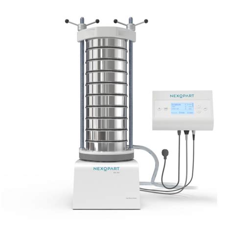 Nexopart Analysing Sieve Machine Eml 200 Premium Remote Quick Release Twinnut 110 230v 50 60hz
