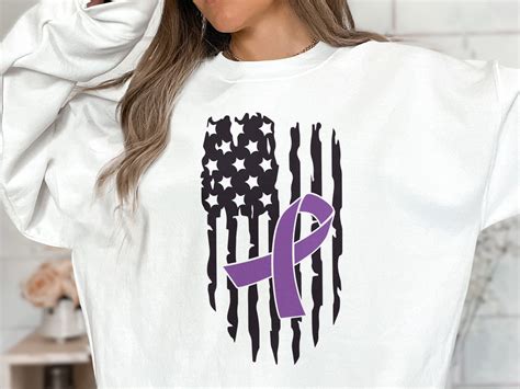 Ribbon Flag Svg Png Lupus Epilepsy Svg Alzheimers Etsy