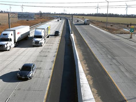 Expanded Lanes Open On Stretch Of Highway 401 Near Tilbury Chatham