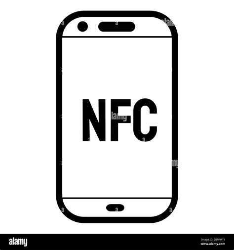 Phone Contactless Payment Symbol Nfc Near Field Communication Mobile Payment Icon Eps Vector