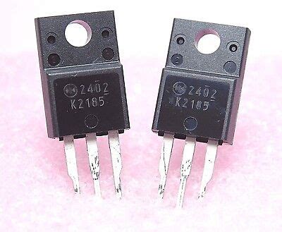 2sk2185 K2185 Fet To220 2 Pieces Qzty Ebay