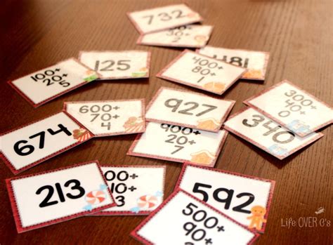 Expanded Form Matching Game Christmas Theme Life Over C S Club