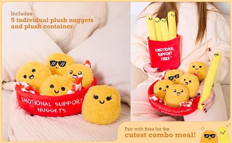 Emotional Support Chicken Nuggets By Relatable Cuddly