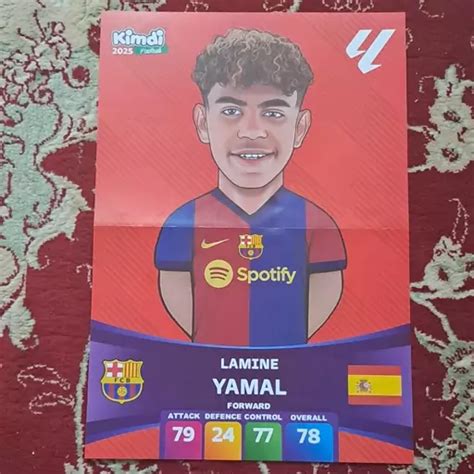 خرید و قیمت پوستر کیمدی فوتبال یامال 2025 از غرفه محمد کیمدی