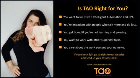 Tao The Automation Office On Linkedin Rpajobs Intelligentautomation Rpa Rpadeveloper
