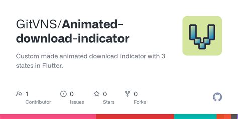 github gitvns animated download indicator custom made animated