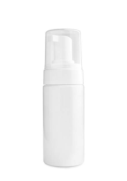 Premium Photo Container With Cosmetics On Isolation