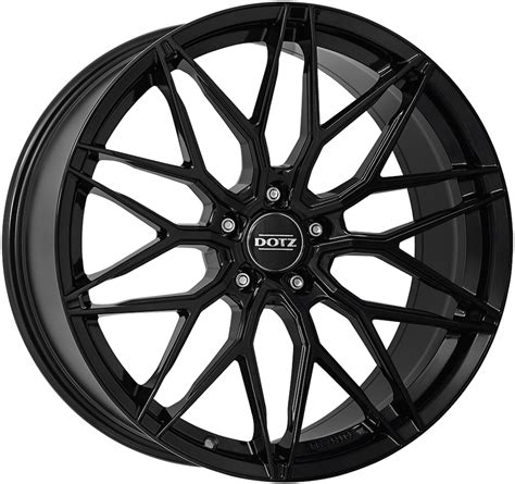 Dotz Suzuka Black 19 X 8 5 Inch 5x112 Pcd Et 25 In Black Single Rim