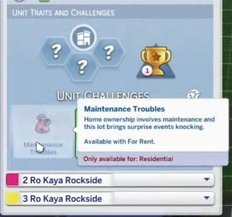The Sims 4 Maintenance Troubles Lot Challenge Explained