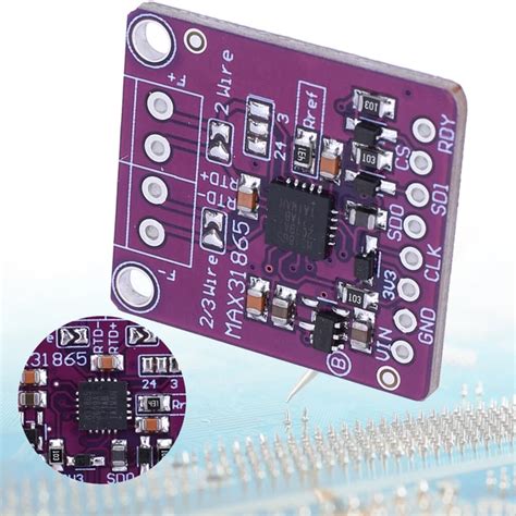 Max31865 Pt100 Pt1000 Rtd Thermocouple Temperature Detector Amplifier Module £7 69 Picclick Uk