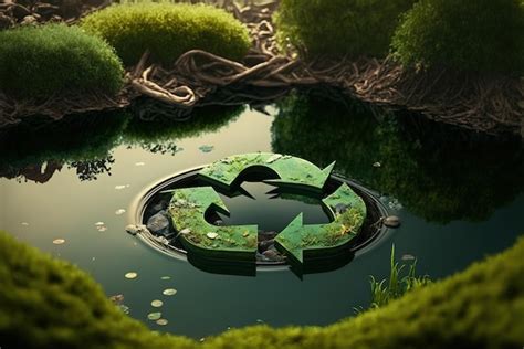 Premium Photo An Abstract Icon Representing The Ecological Call To