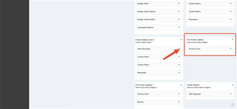 Usage Widgets Botble Documentation